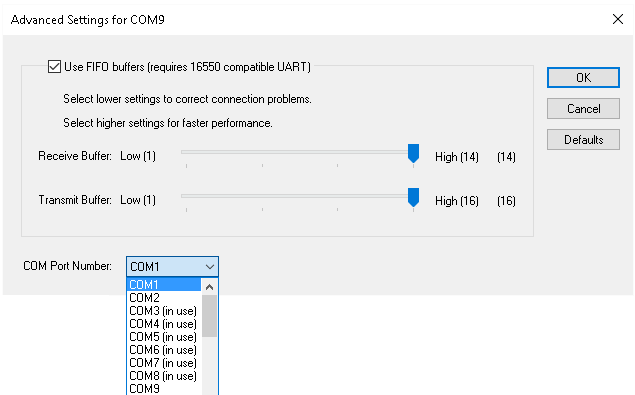 How To Change COM Port For A Serial Adapter